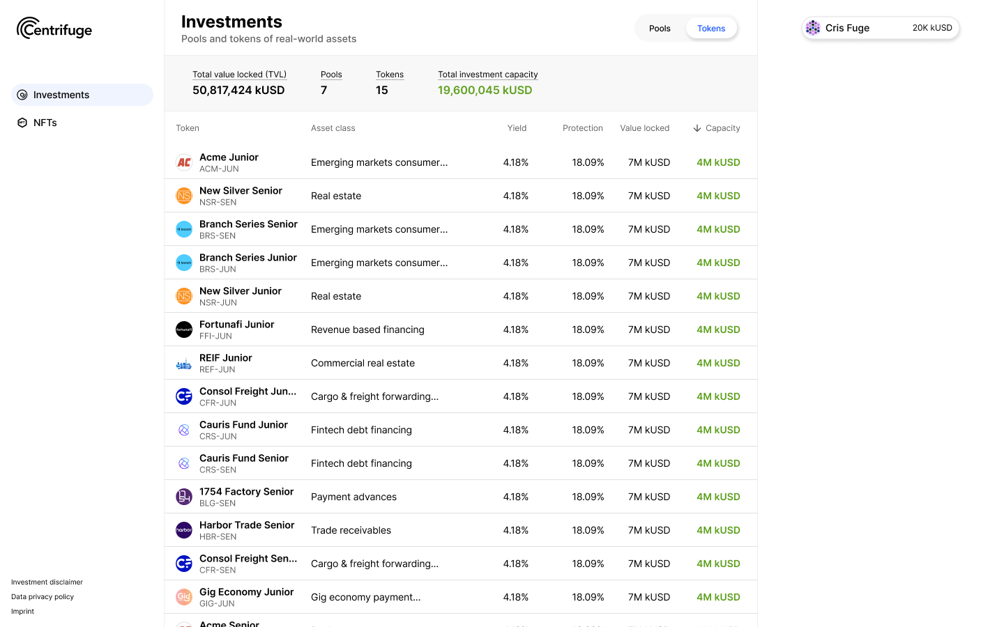 Nico Dreher x Centrifuge App